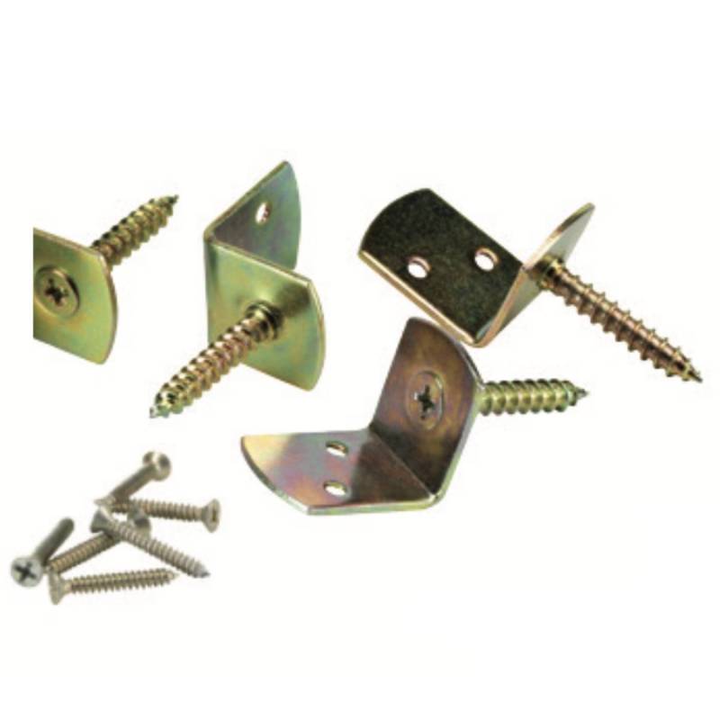 Staffe a L per Recinzioni in Legno | Kit Fissaggio Sicuro